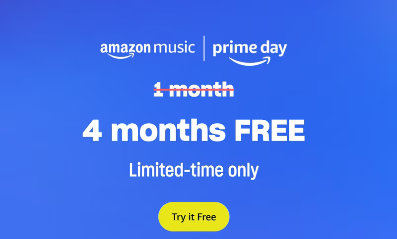 Four Free Months of Amazon Music — Michael CavaciniMichael Cavacini