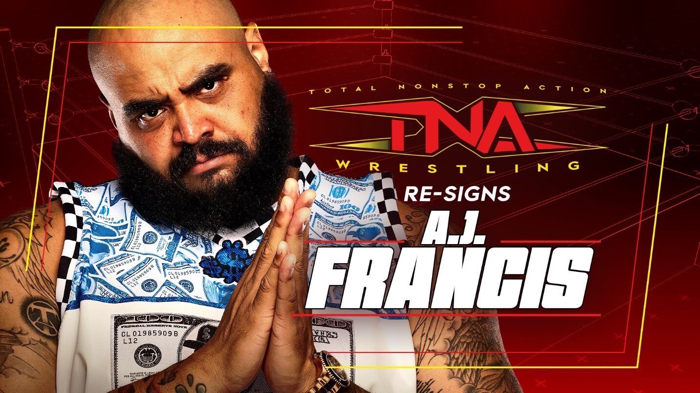 TNA Wrestling Starts the New Year Strong: A.J. Francis Re-Signs ...